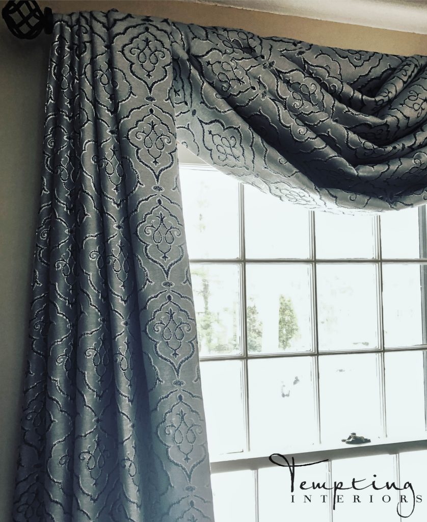 Custom Window Treatments - TEMPTING INTERIORS